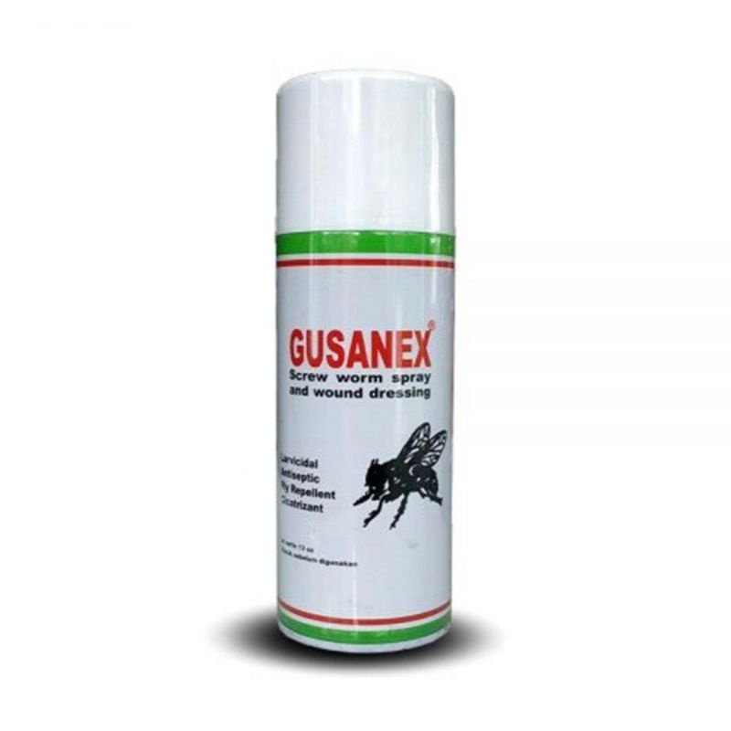 Jual Gusanex Obat Luka Semprot Hewan anti larva lalat dan belatung ...