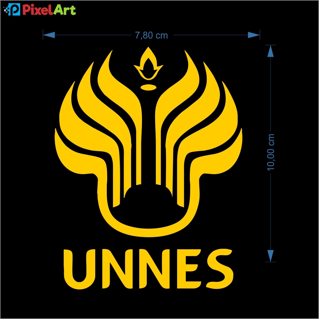 Jual CUTTING STIKER KAMPUS LOGO UNNES UNIVERSITAS NEGRI SEMARANG ...