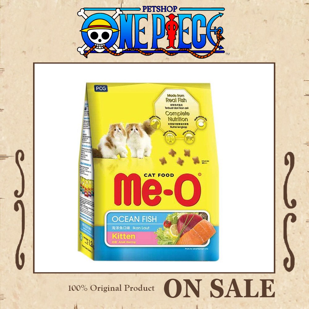 Jual Me-O MeO Kitten Ocean Fish 7kg / khusus grab dan gosend | Shopee ...