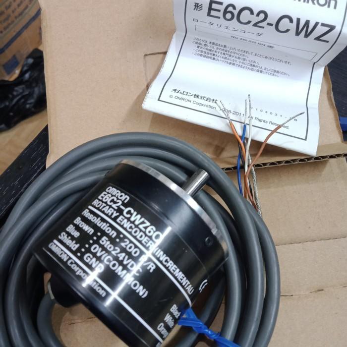 Jual ROTARY ENCODER OMRON E6C2-CWZ6C 200P/R OMRON E6C2-CWZ6C 200 P/R Murah | Shopee Indonesia