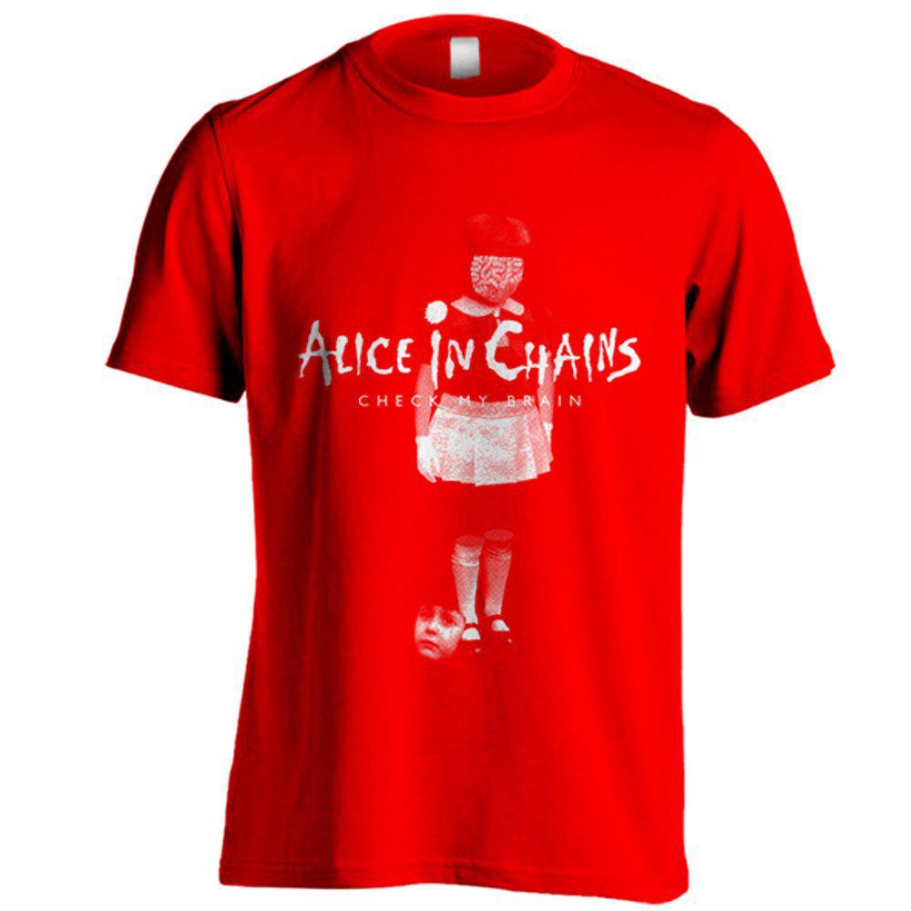 Jual Kaos Distro Alice In Chains C01 Warna Merah Baju Band Musik Rock ...