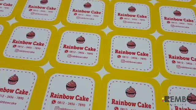 Jual CETAK STIKER KOTAK LABEL MAKANAN STICKER KOTAK KEMASAN PRODUK ...