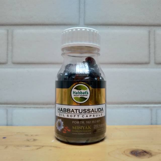 Jual HABBATS Habbatussauda Oil Soft Capsule - 200 Kapsul (Besar ...
