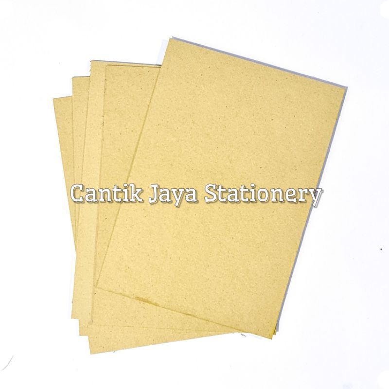 Jual Karton Kuning Yellow Hard board no.40 ± 21x30cm / A4 per 6 lembar ...
