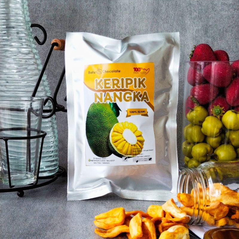 Jual Keripik Buah Apel Nangka dan sayur ( Isi: 200 Gram ) Oleh Oleh ...