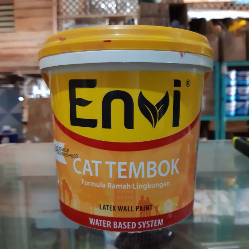 Jual Cat Tembok dekoratif Envi Indaco interior exterior 1kg | Shopee ...