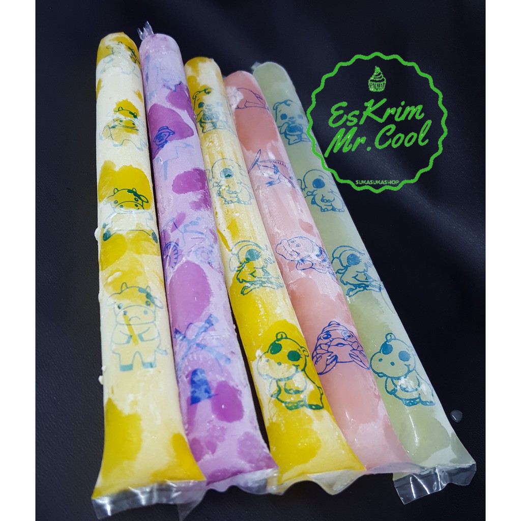 Jual PLASTIK ES MAMBO SABLON isi 50pc PLASTIK ES MAMBO BERGAMBAR isi ...