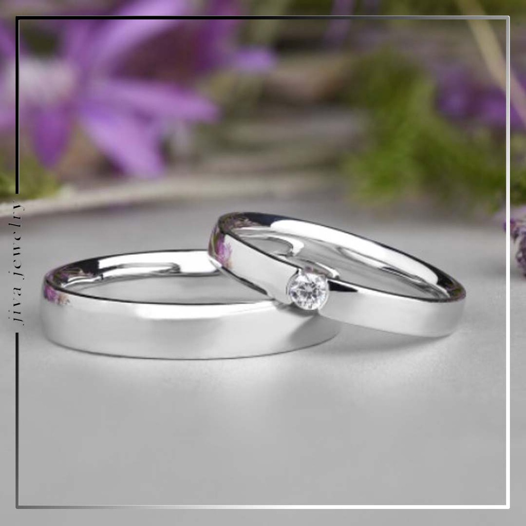 Jual Cincin Couple Cincin Perak 925 Kawin Nikah Lamaran Pasangan ...