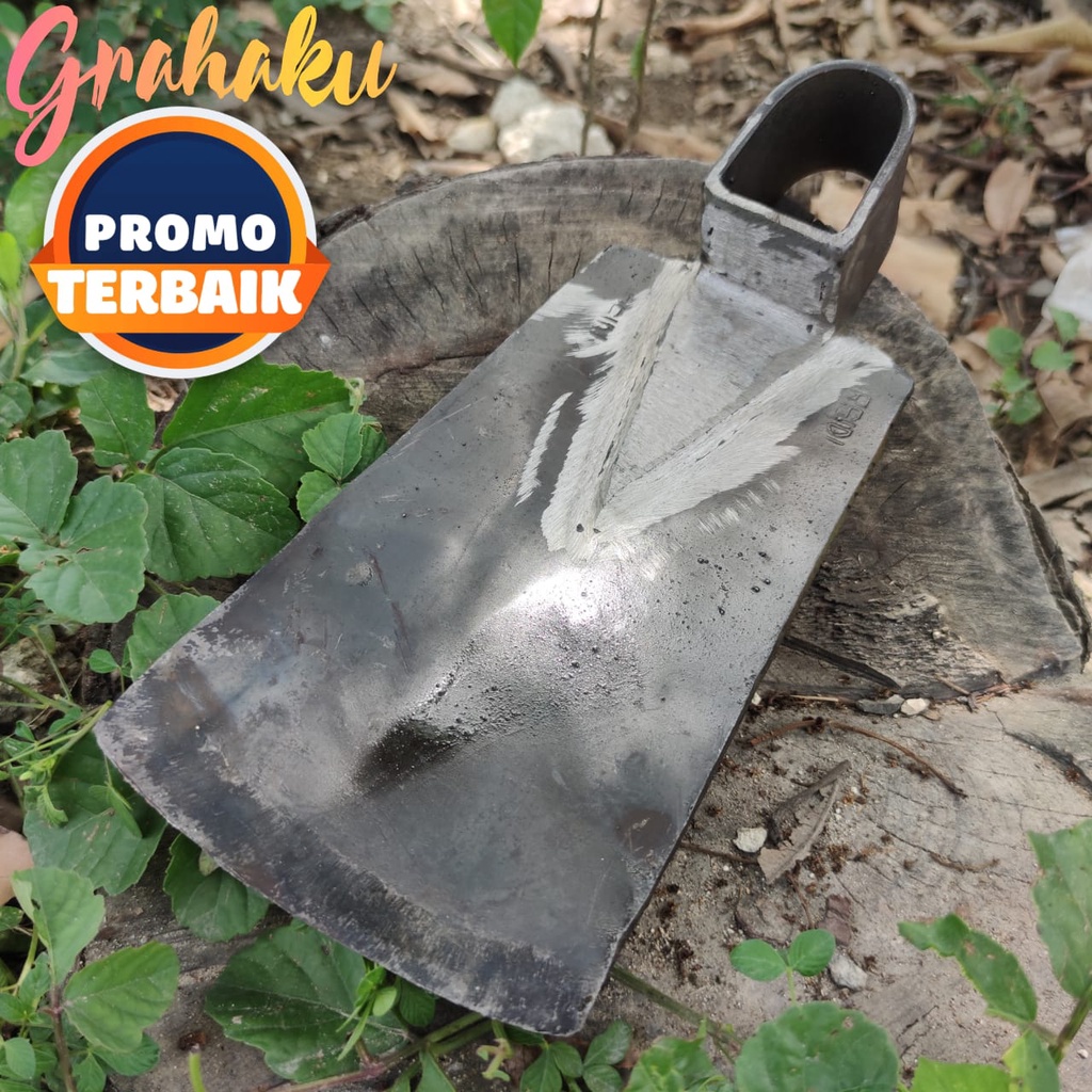 Jual (TERBARU) Cangkul Ganco Tanah Ukuran Besar Dan Lebar - Cangkul ...