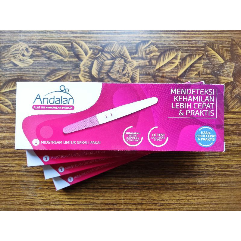 Jual Andalan Pregnancy Test Midstream test pack kehamilan Andalan ...