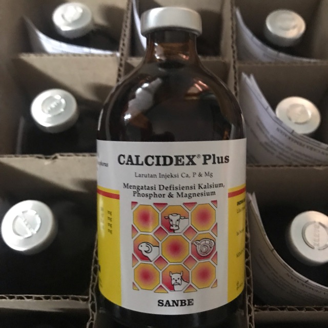 Jual Sanbe Farma / Calcidex Plus 100 ml / Pencegahan dan pengobatan ...