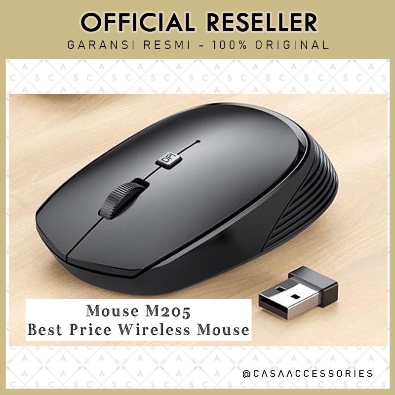 Jual Robot M205 Wireless Mouse Optical Best Price Termurah (New M200 ...