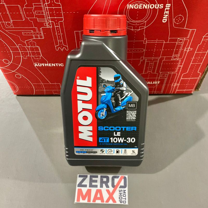 Jual Oli Motor Matic MOTUL Scooter LE 4T 10W30 HC-Tech 1L Original ...