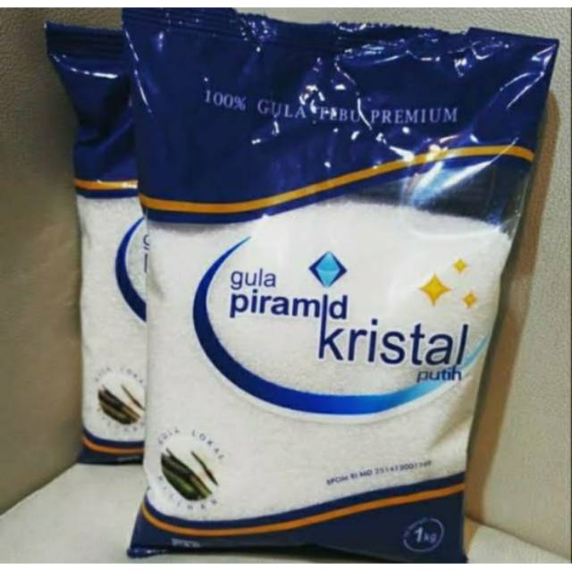 Jual Gula Piramid Kristal kemasan 1KG | Shopee Indonesia