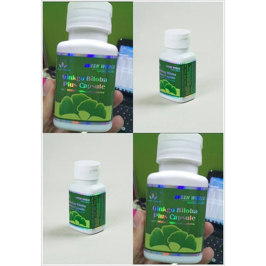 Jual Dijual Ginkgo Biloba Plus Capsule Green World Ginkgobiloba Obat ...