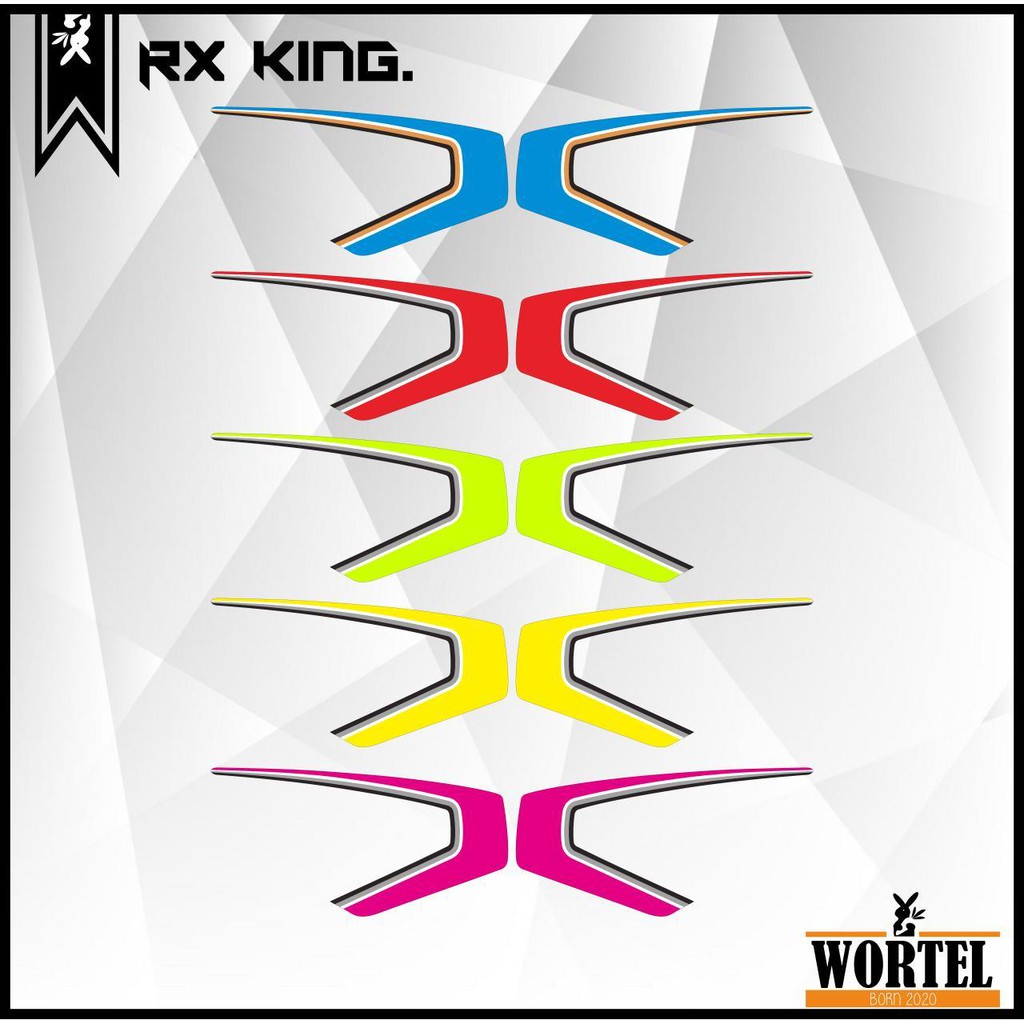 Jual Striping RX King-Stiker Lis Decal Motor RX King-Simpel v4 | Shopee ...