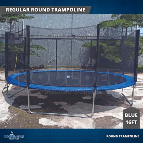 Jual BOULDER REGULAR ROUND TRAMPOLINE / TRAMPOLINE BULAT 16FT | Shopee ...