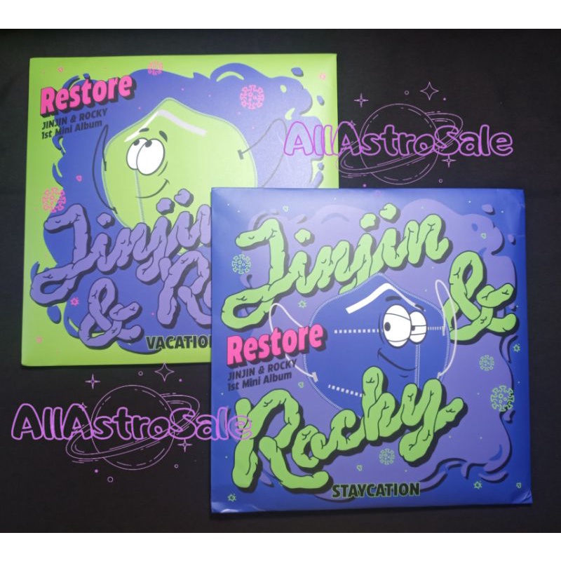 Jual ALBUM ASTRO: JINJIN ROCKY: RESTORE (Album ONLY) | Shopee Indonesia