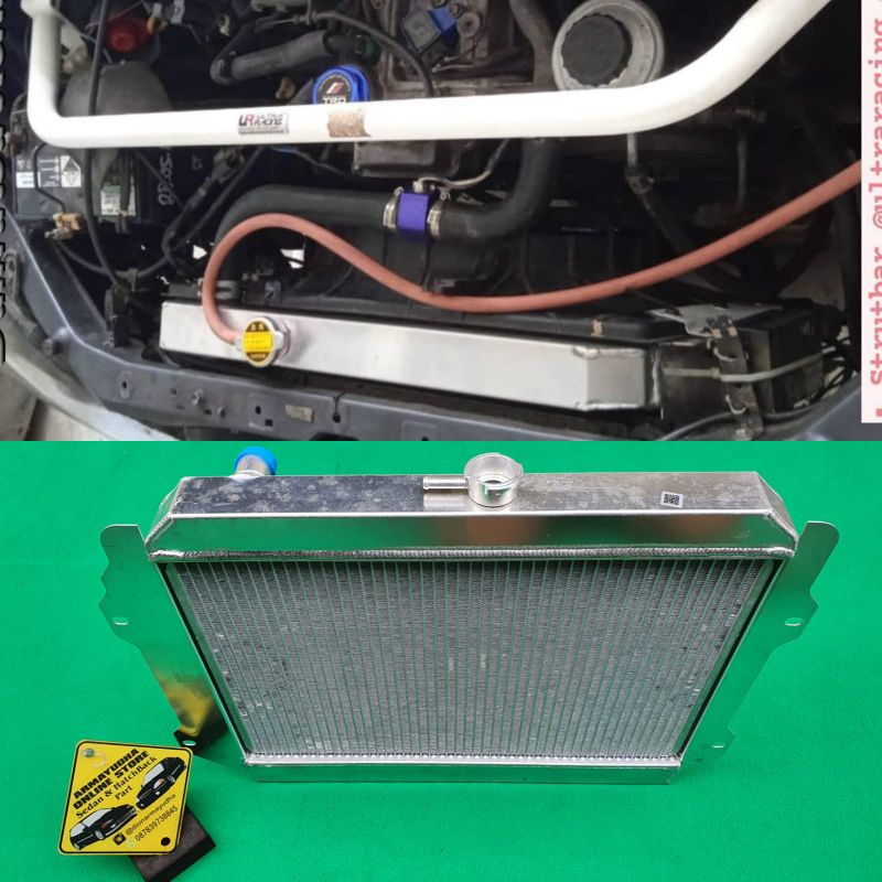 Jual radiator racing aluminium toyota kijang super kapsul avanx xenia ...