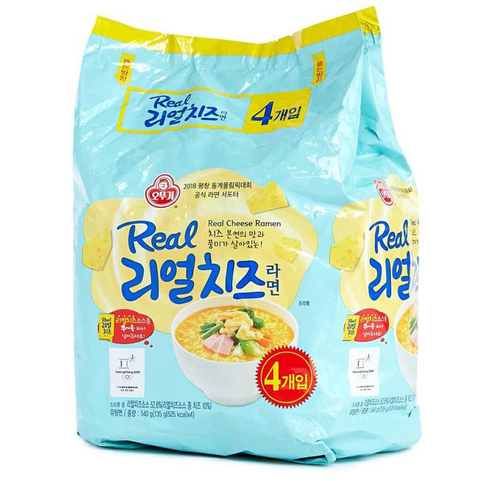 Jual Terlaris# Ottogi Real Cheese Ramen New Pack Korean Instant Noodle ...