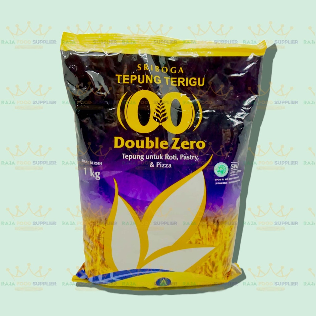 Jual Sriboga Double Zero Tepung Terigu - 1 kg | Shopee Indonesia