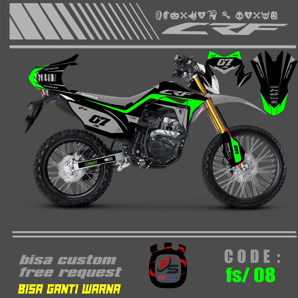 Jual Dekal stiker fullbody crf 150 L | Shopee Indonesia