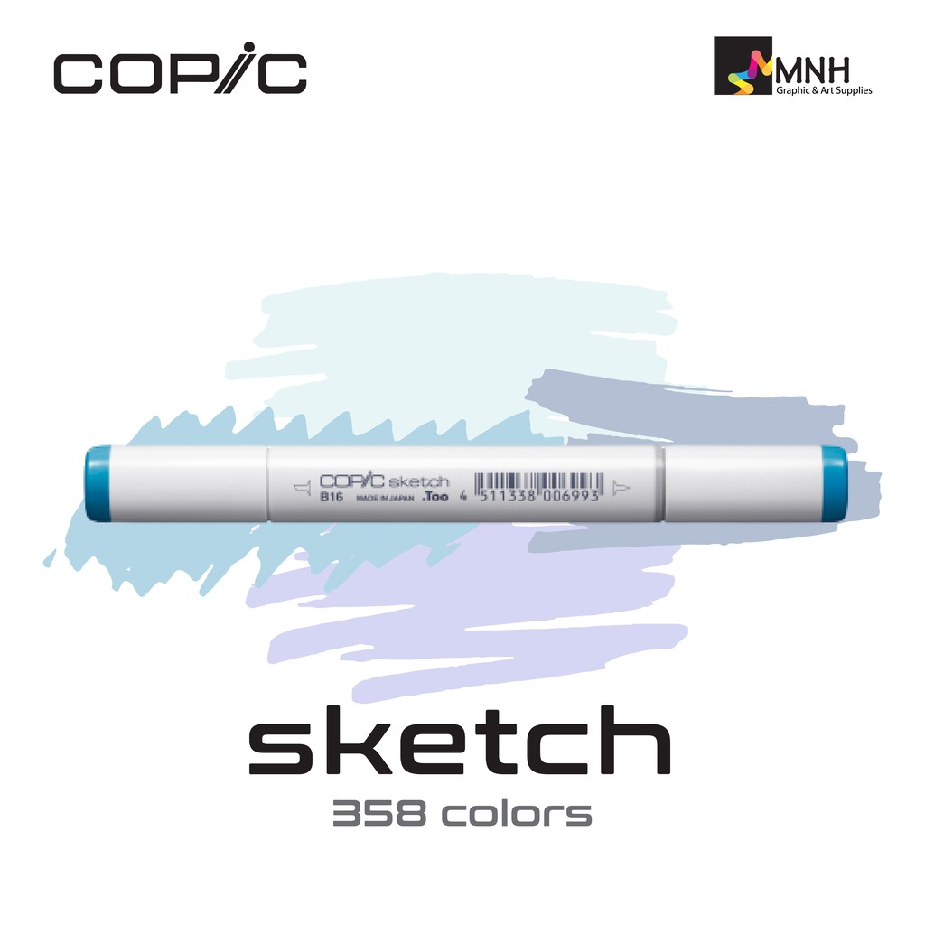 Jual Spidol Copic Sketch Marker Blue Series (Satuan) B16 - B34 | Shopee ...