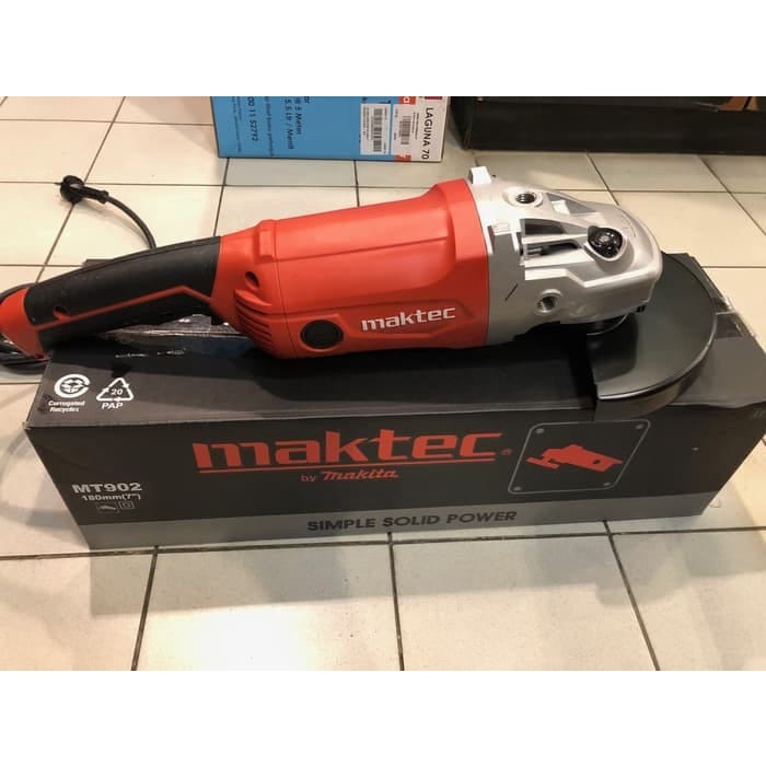 Jual MESIN GURINDA MAKTEC GERINDA MAKTEC 7" MT 902 MT902 | Shopee Indonesia