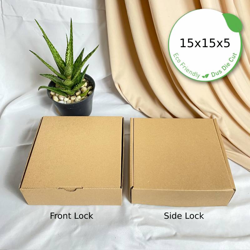 Jual Dus Packing 15x15x5 Die Cut - Karton Box Kardus Eco-Friendly ...