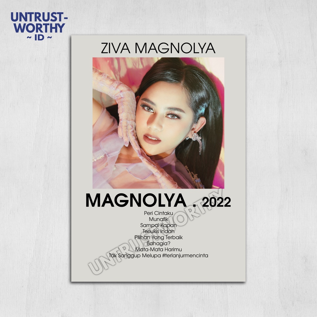 Jual Poster Ziva Magnolya Album Ukuran A5 | Shopee Indonesia
