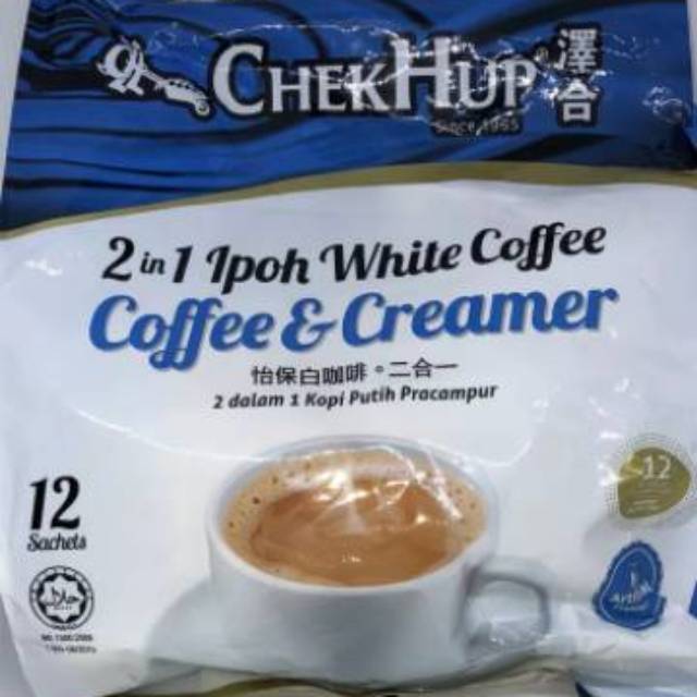 Jual Chek Hup Ipoh White Coffee 2 in 1 No added sugar 12sachet | Shopee Indonesia