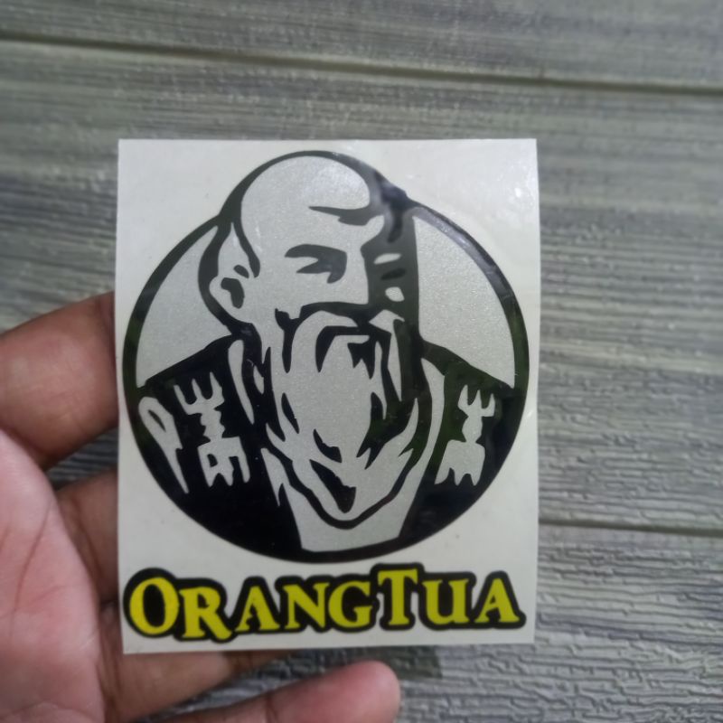 Jual STICKER ORANG TUA CUTTING STICKER CUTTING MOTOR CUTTING STICKER ...