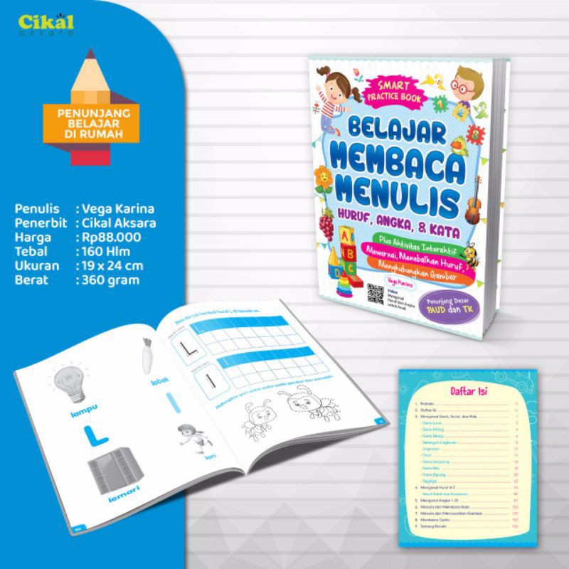 Jual smart practice book / belajar, membaca,menulis | Shopee Indonesia