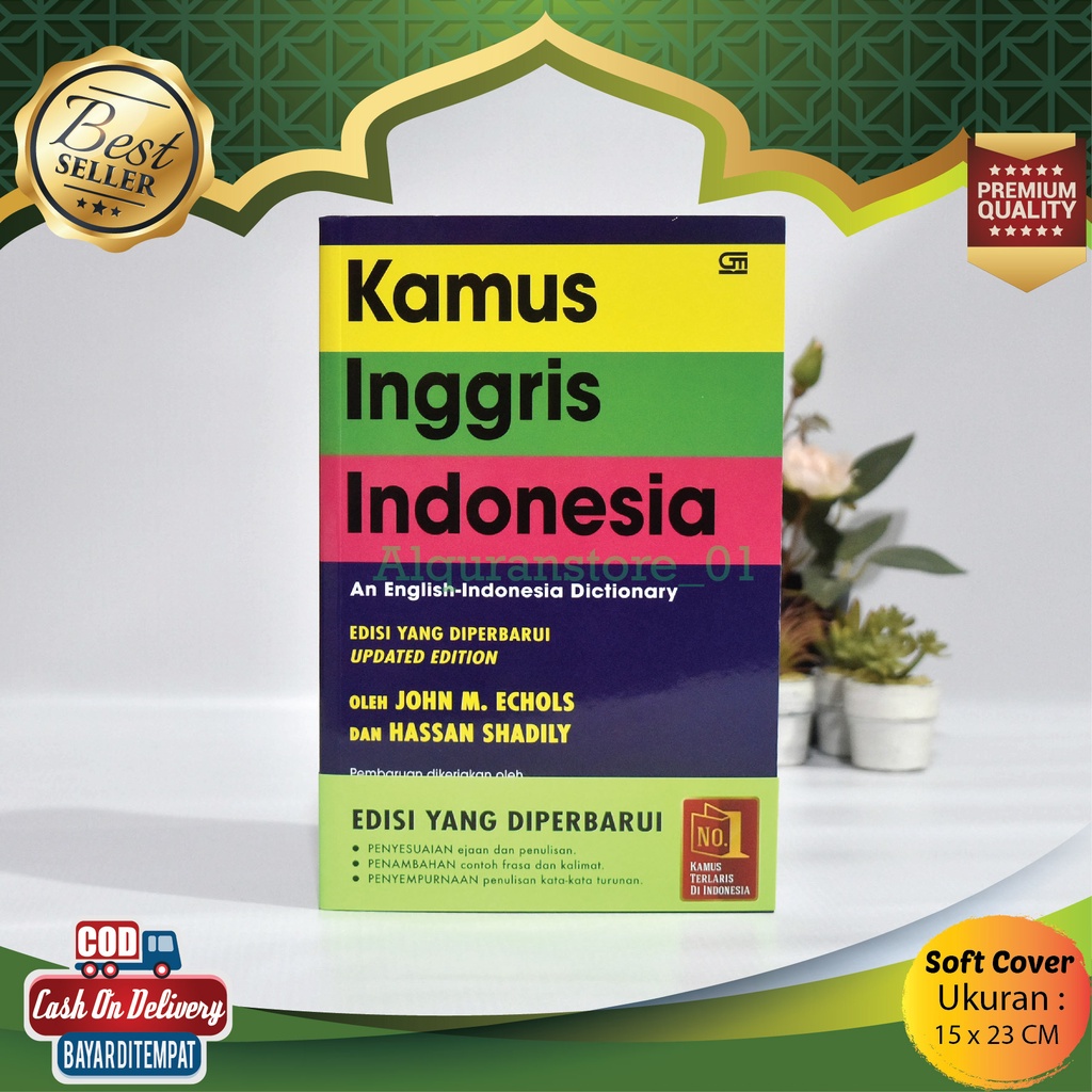 Jual Original Kamus Bahasa Inggris : Kamus Lengkap Inggris Indonesia ...