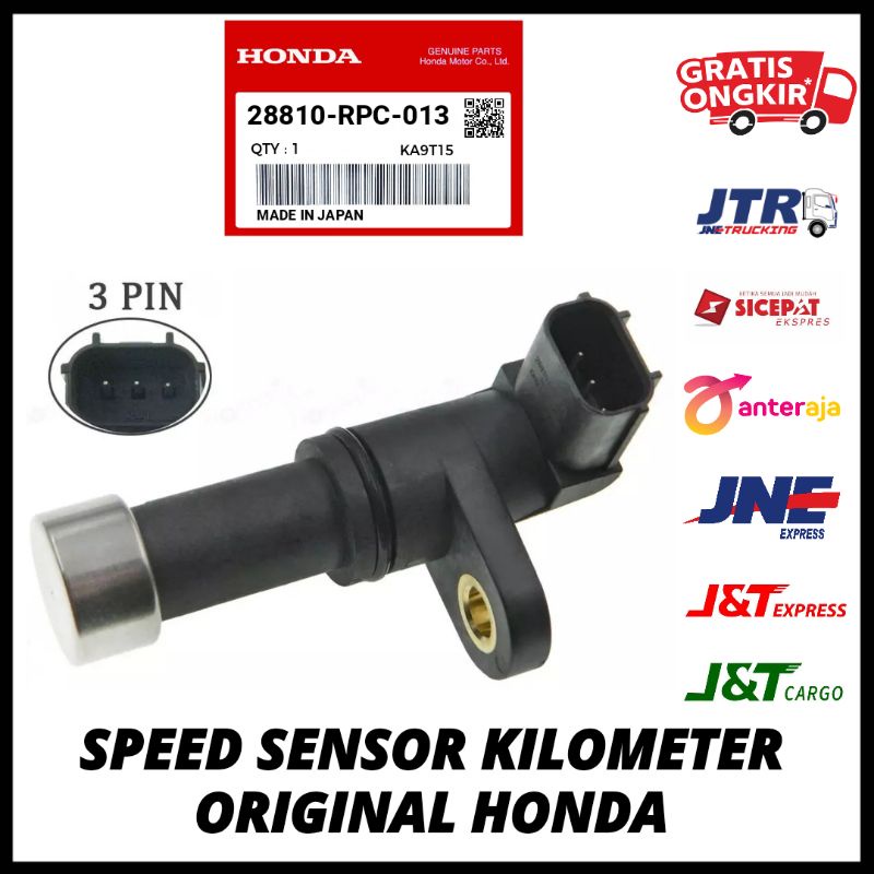 Jual Speed Sensor Kilometer Brio 2012 2013 2014 2015 Original Honda ...