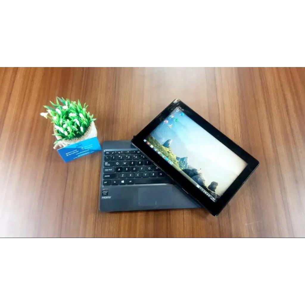 Jual Tablet Asus 2in1 intel Atom 2gb HDD 500gb FULLSET BOX | Shopee Indonesia