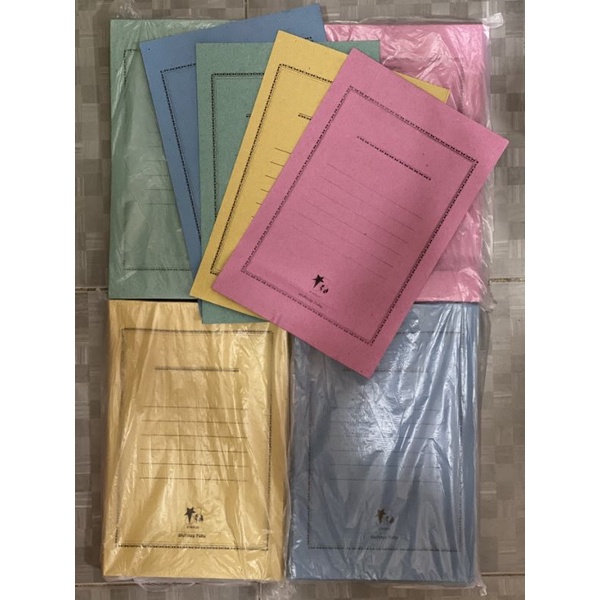 Jual Stofmap / Stopmap / Map Kertas (50 lbr) boleh mix colour | Shopee ...