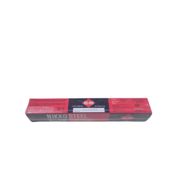 Jual KAWAT LAS Listrik NIKKO RD260 2.0MM X 300 Mm Dan RD 260 2.6 mm x 350 mm Harga per 1/2 kg ...