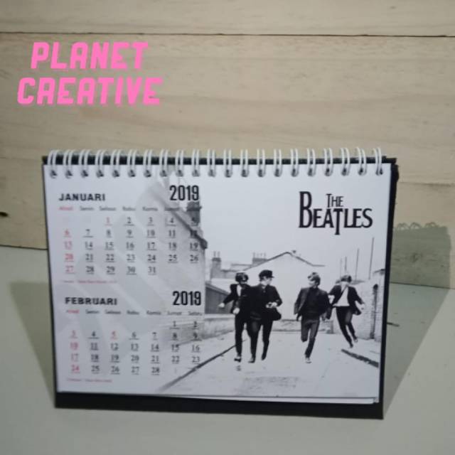 Jual Kalender meja 2020 terlaris!! 2 bulan 1 lembar custom foto kamu ...