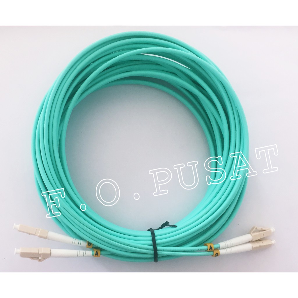 Jual PATCHCORD OM3 LC-LC Duplex Multimode 50/125 PC [10 MTR] | Shopee Indonesia