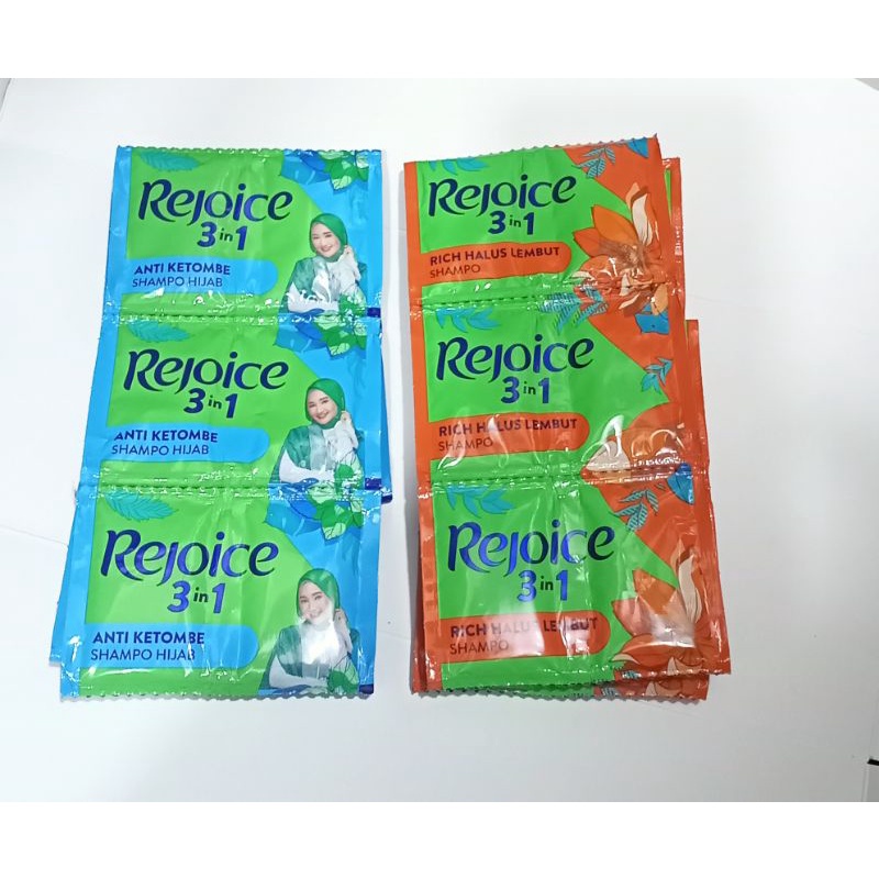 Jual REJOICE Shampoo Renceng isi 24 sachet (12x2) | Shopee Indonesia