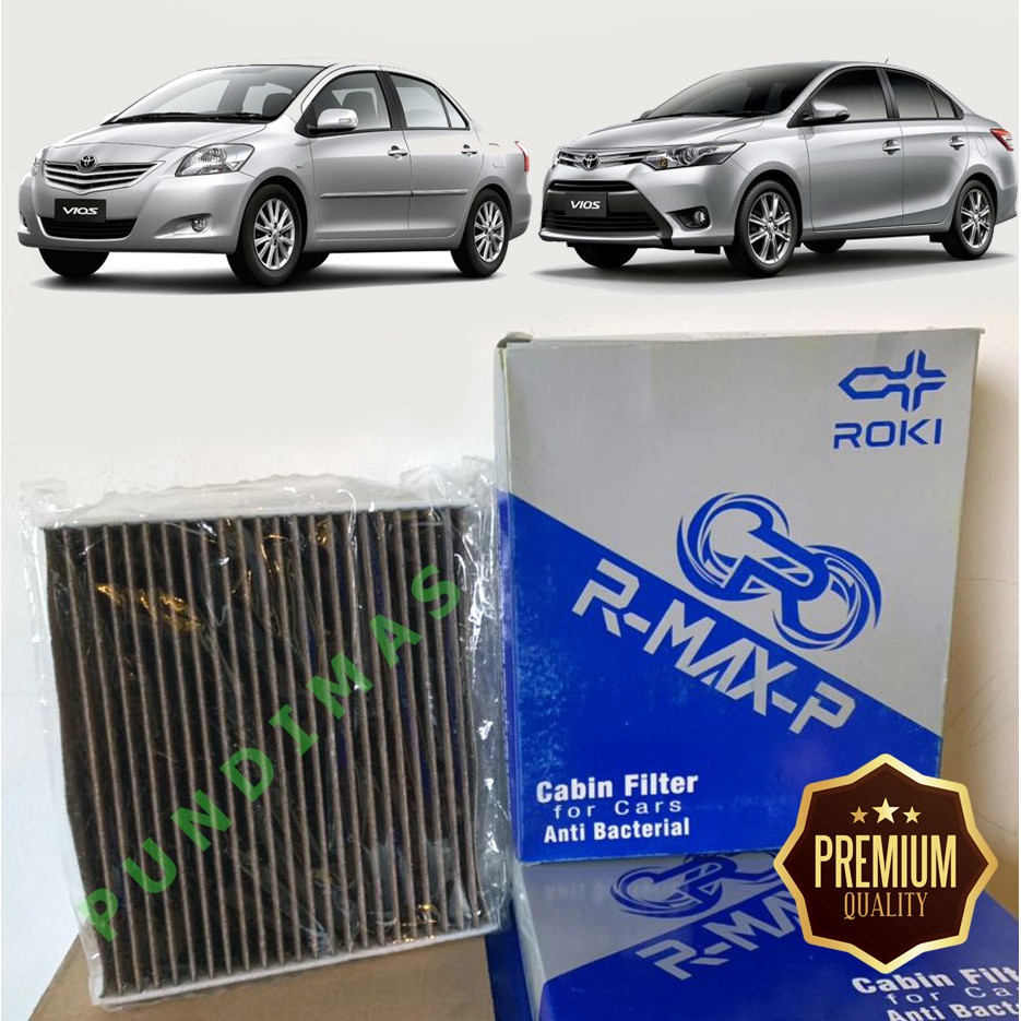 Jual FILTER AC Kabin ROKI TOYOTA Vios Karbon Aktif Deodorizer Anti ...