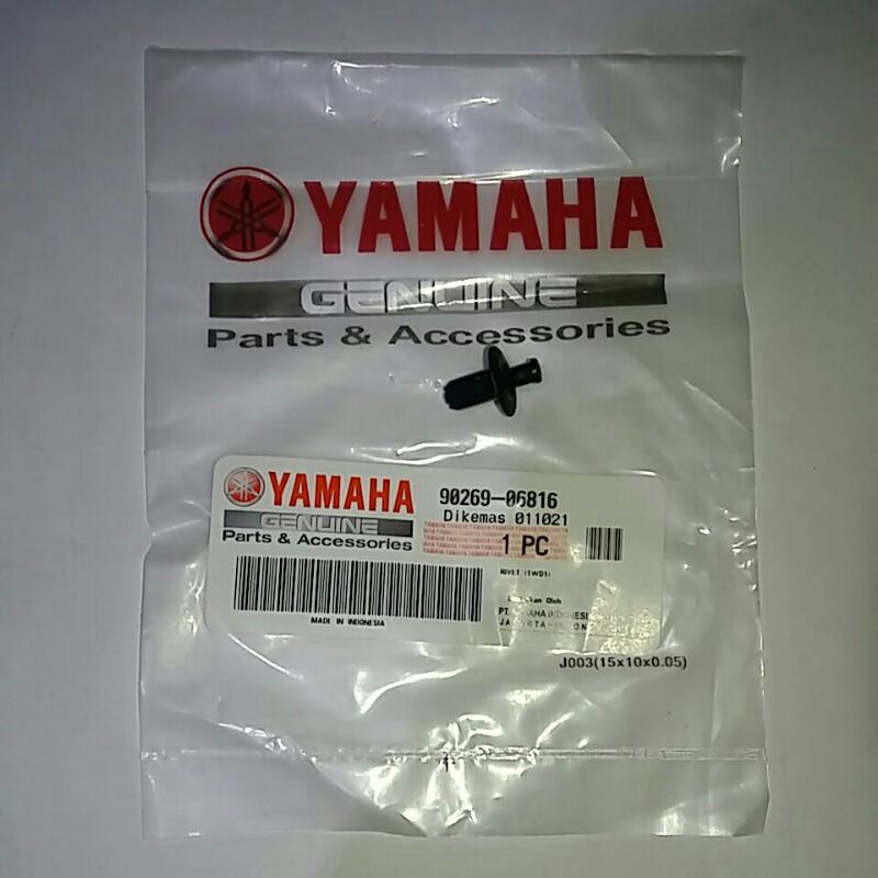 Jual BAUT RIVET PLASTIK Rivet (1wd1) 90269-06816 original yamaha ...