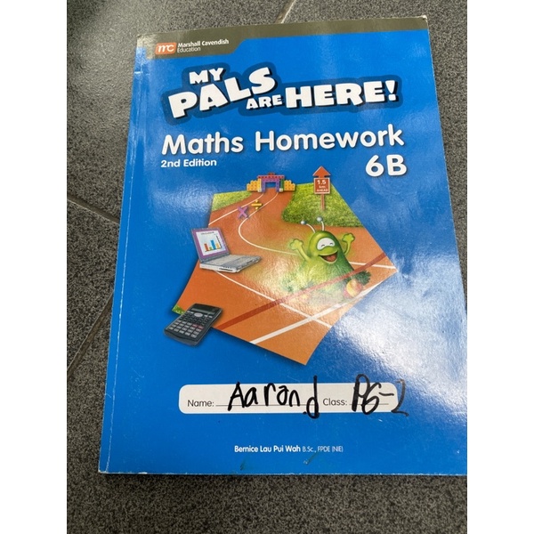 Jual My pals are here. Math homework book 6B. 2nd edition | Shopee ...