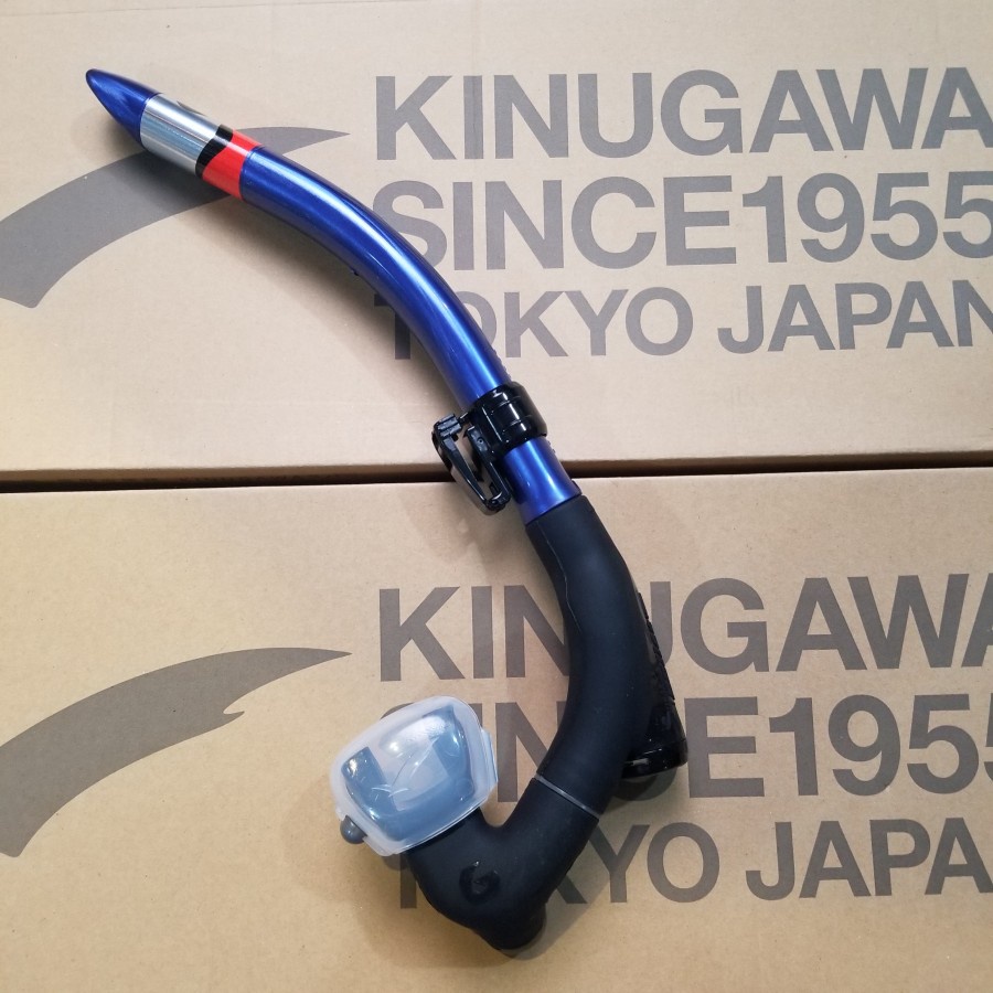 Jual GS-3180 Snorkel Gull Super Bullet Twin Purge Valve Semi Dry Scuba ...