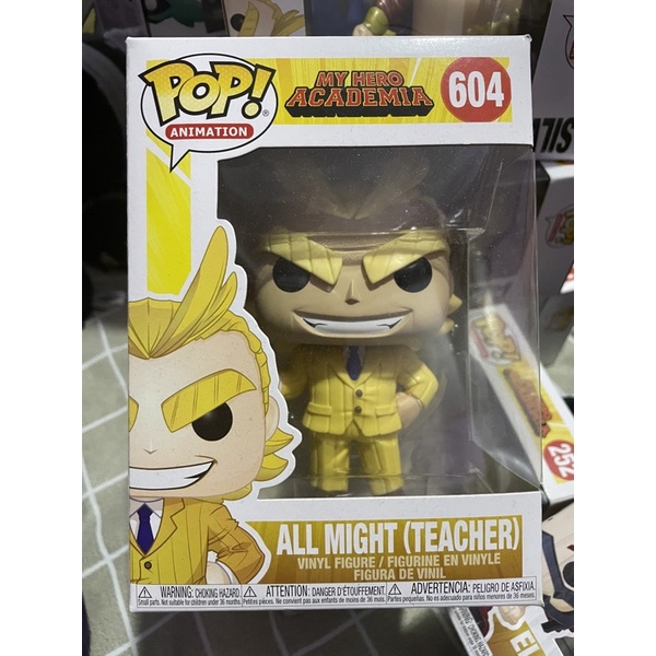 Jual funko pop pop! all might teacher my hero academia 604 | Shopee ...