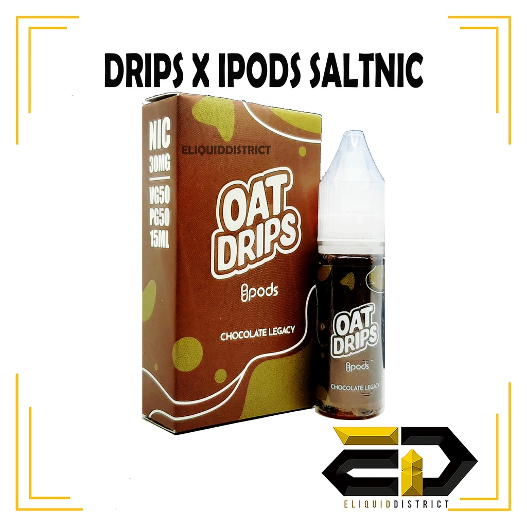 Jual DRIPS X IPODS SALTNIC V5 CHOCOLATE LEGACY PREMIUM LIQUID INDONESIA ...