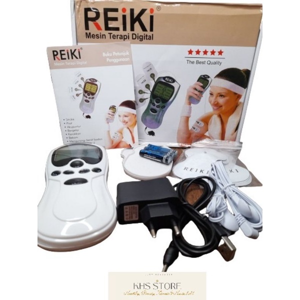 Jual REIKI Alat Pijat Akupuntur Elektrik/ Terapi Kesehatan/ Digital ...