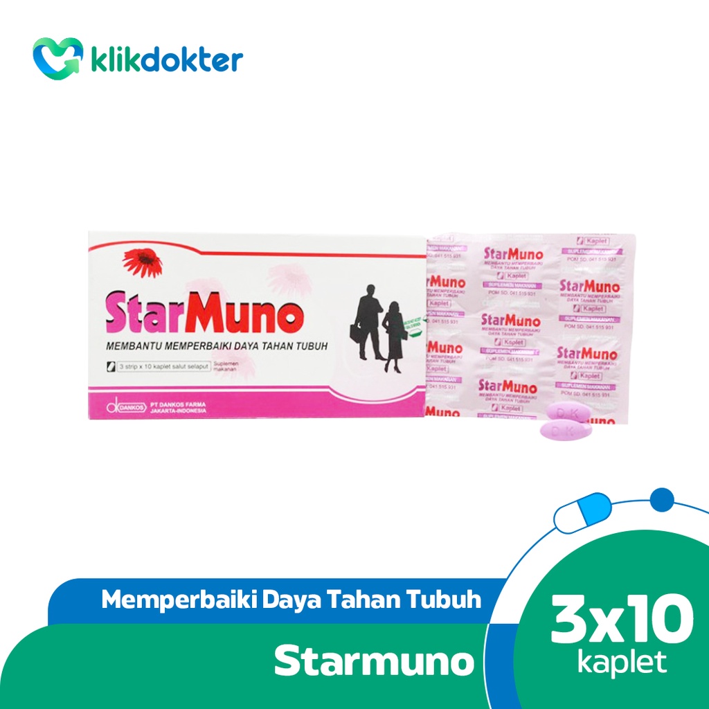 Jual Starmuno Kaplet (30) - Memelihara Daya Tahan Tubuh | Shopee Indonesia