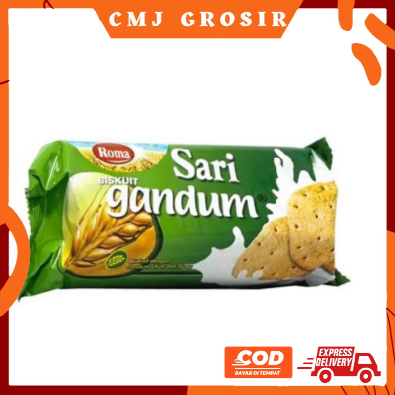 Jual ROMA SARI GANDUM 149 GR ROLL | ROMA BISKUIT GANDUM | Shopee Indonesia
